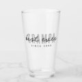 Best Grampa Ever Since 20XX Modern Simple Preppy Glass | Zazzle
