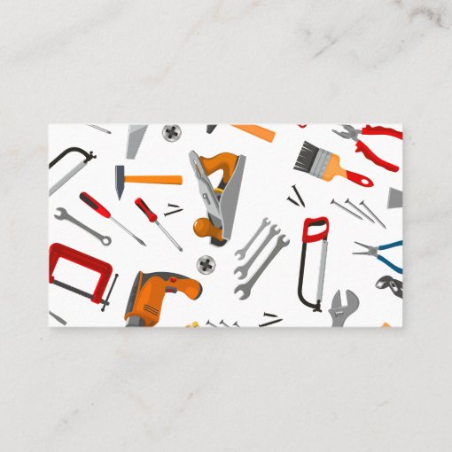 Best Handyman Tools Design Business Card | Zazzle