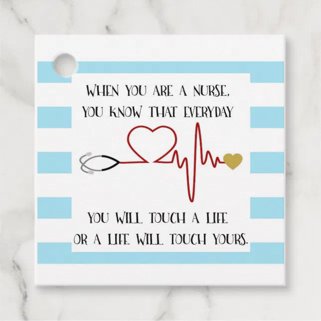 best Nurse appreciation tag | Zazzle