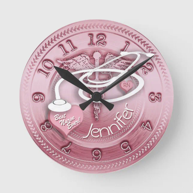 Best Nurse Clock | Zazzle