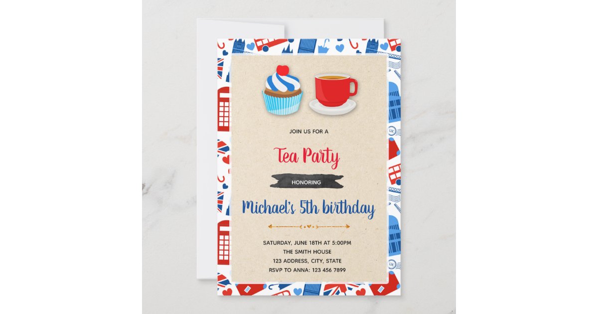 Best Of British party invitation | Zazzle