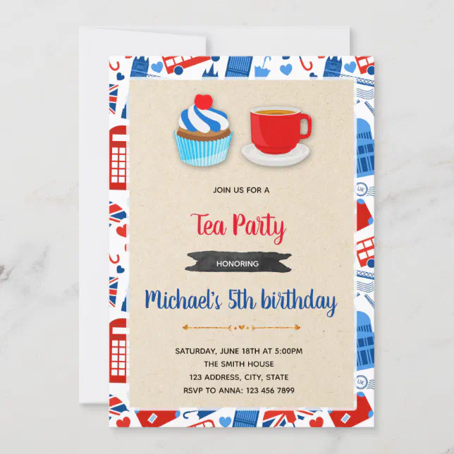 Best Of British party invitation | Zazzle