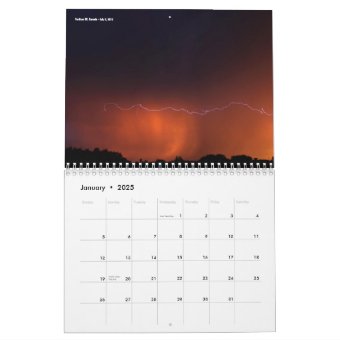 Best of Lightning Calendar | Zazzle