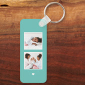 Best One Editable Color Custom Photo Keychain | Zazzle