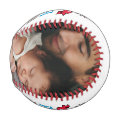 Best Papa Ever Quote Father and Baby Photo Baseball | Zazzle