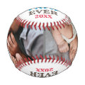 Best Papa Ever Quote Father and Baby Photo Baseball | Zazzle