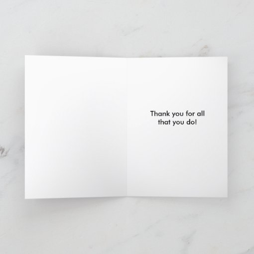 Best Pediatrician Doctor Thank You Card | Zazzle