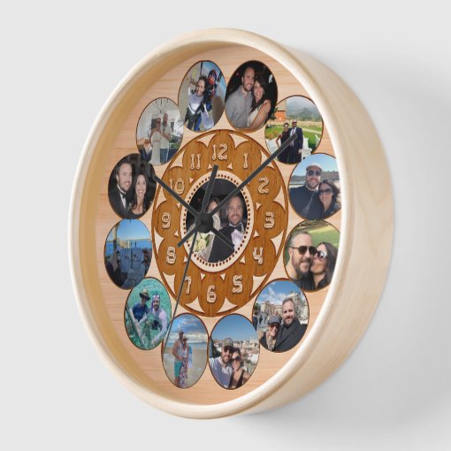 Best Personalized Surprise gifts Forever Clock | Zazzle