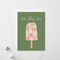 Best Pop Ever Funny Popsicle Father's Day Card | Zazzle