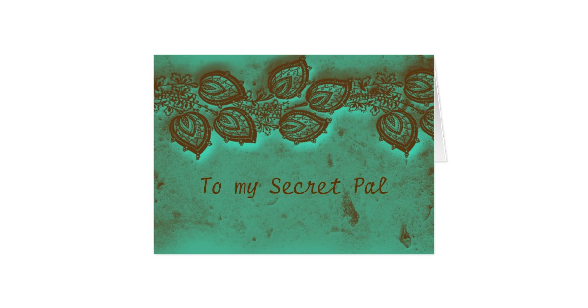 Best Secret Pal | Zazzle