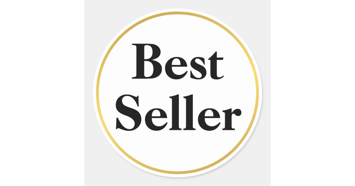 Best Seller Classic Round Sticker | Zazzle
