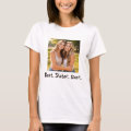 Best Sister Ever Family Photo T-Shirt | Zazzle