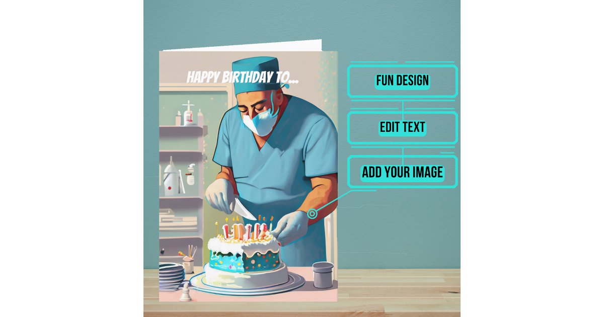 Best Surgeon Birthday Card | Zazzle
