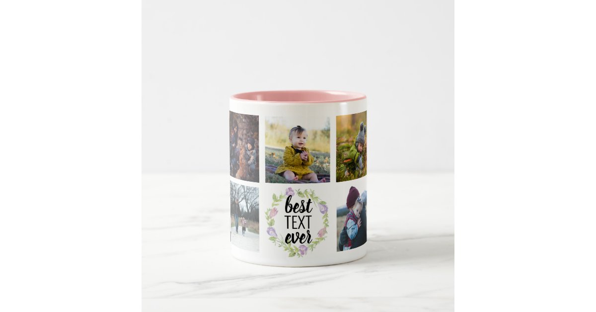 Best Text Ever Custom Photo Mug | Zazzle