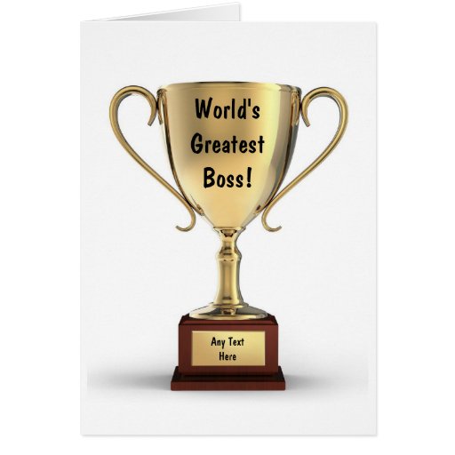 Best Thank You Boss Cards | Zazzle
