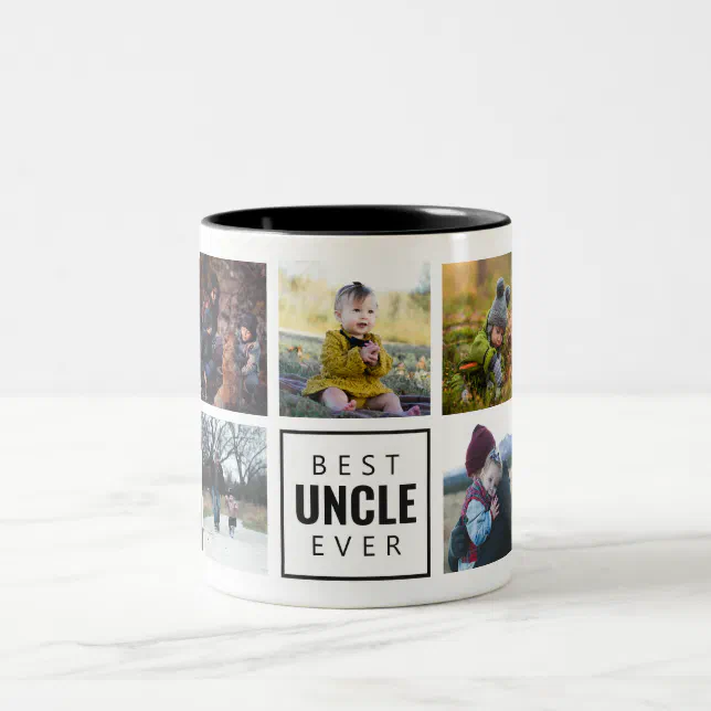 Best UNCLE Ever Custom Photo Mug | Zazzle