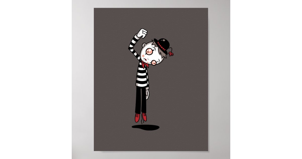 Bestest Mime Ever Poster | Zazzle