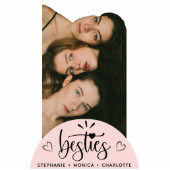 Besties Best Friends Photo Sculpture Cutout | Zazzle