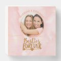 Besties Forever Photo Best Friends Wooden Box Sign | Zazzle