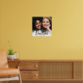 Besties Script Custom Photo Poster | Zazzle