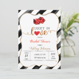 Bet on love party invitation | Zazzle