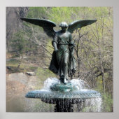 Bethesda Fountain Poster | Zazzle