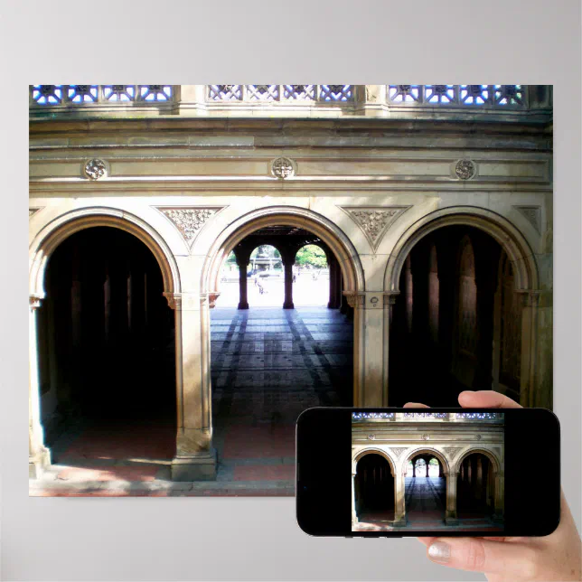 Bethesda Terrace 1 Poster | Zazzle