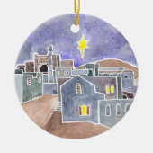 Bethlehem Ceramic Jesse Tree Ornament | Zazzle