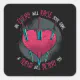 Betrayal Quote Square Sticker | Zazzle