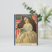 Betsy Ross Flag and Seal Postcard | Zazzle