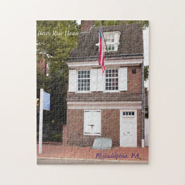 Betsy Ross House Jigsaw Puzzle | Zazzle