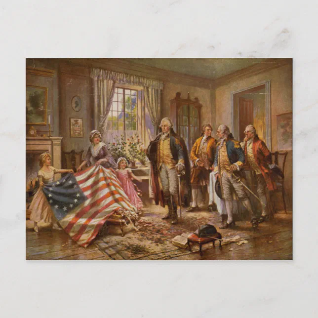 Betsy Ross Postcard | Zazzle