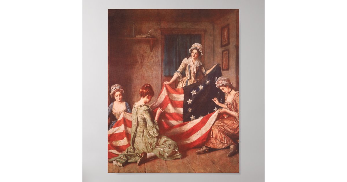 Betsy Ross Poster | Zazzle