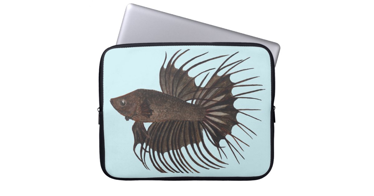 Betta Fish Laptop Sleeve | Zazzle