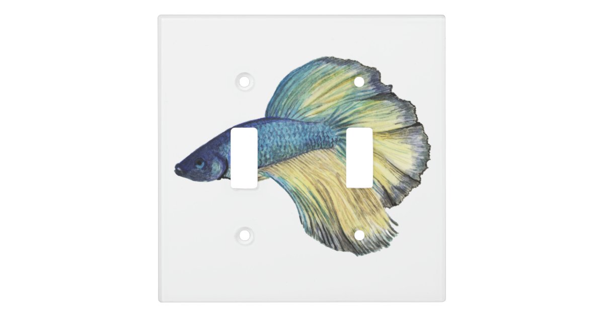 Betta Fish Light Switch Cover | Zazzle