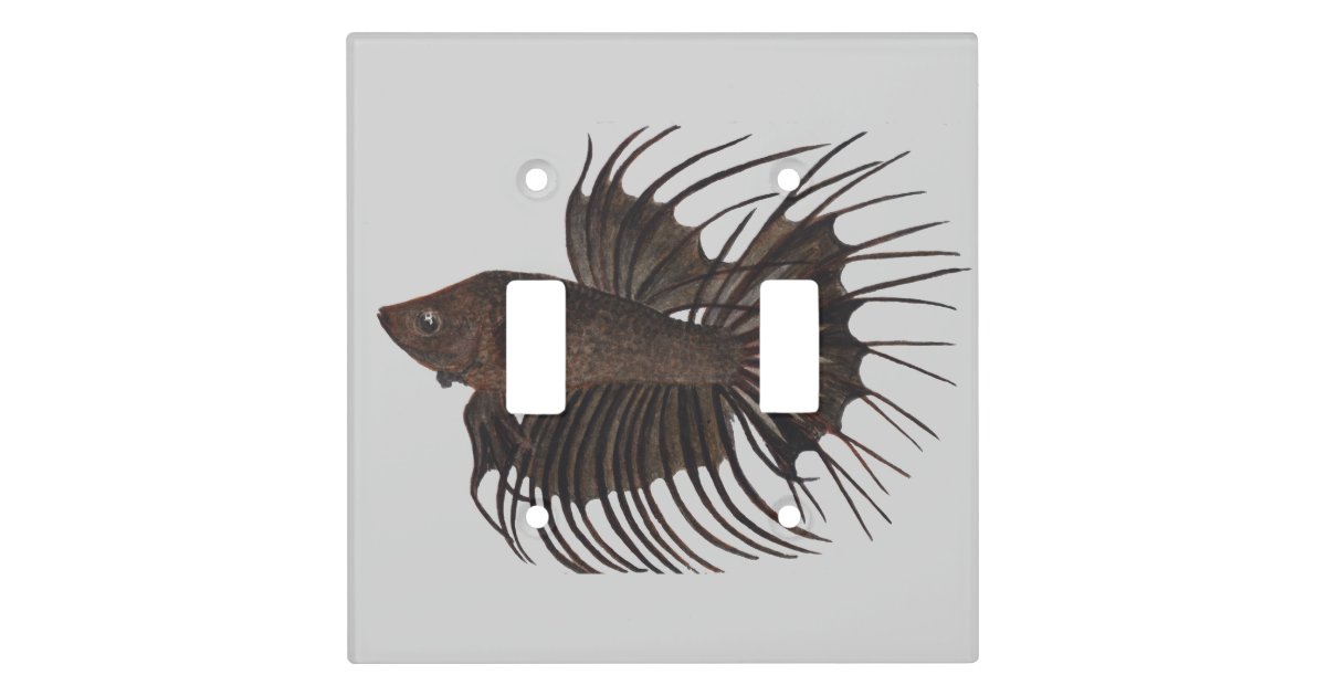Betta Fish Light Switch Cover | Zazzle