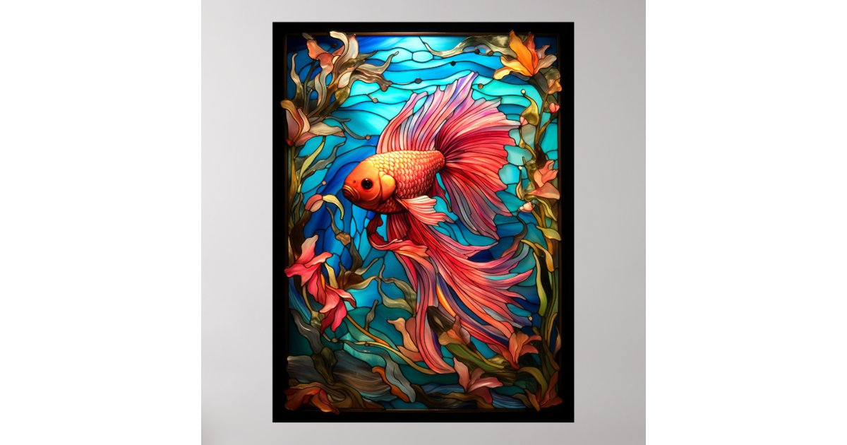 Betta Fish Poster | Zazzle