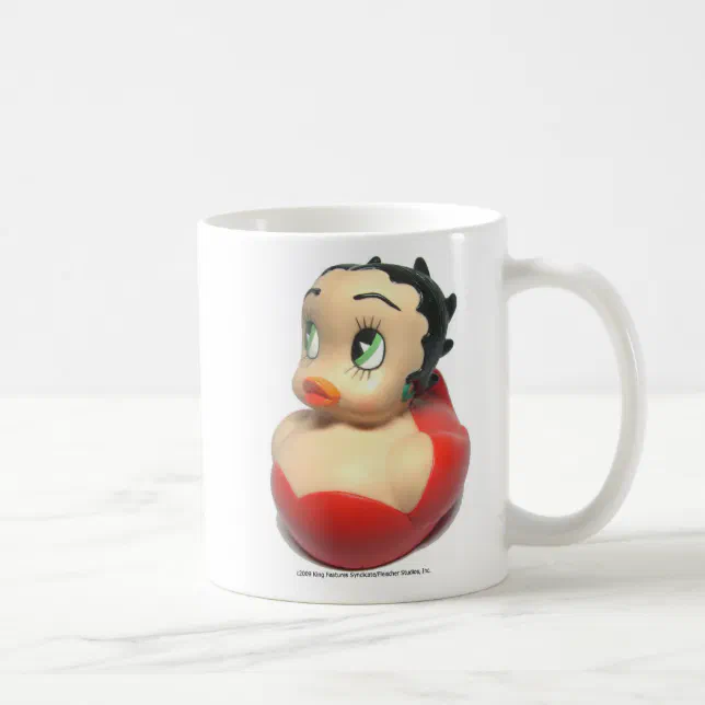 Betty Boop Custom Rubber Duck Coffee Mug | Zazzle