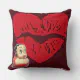 Betty Boop Rubber Duck Kiss CelebriDuck Throw Pillow | Zazzle
