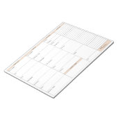 Between Carpools Shabbos Menu Plan Notepad | Zazzle