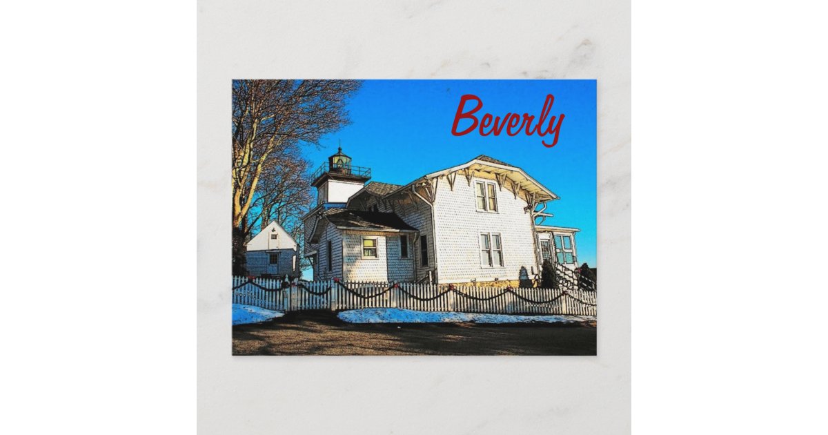Beverly (MA) Postcard | Zazzle