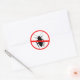 Beware Cockroaches Classic Round Sticker | Zazzle
