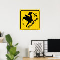 Beware of Dragons Warning Sign | Zazzle