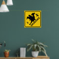 Beware of Dragons Warning Sign | Zazzle