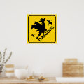 Beware of Dragons Warning Sign | Zazzle