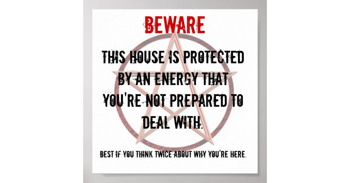 BEWARE Sign For Property Owners | Zazzle