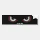 BEWARE THE EVIL EYES BUMPER STICKER | Zazzle