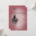 Bewitched & Betrothed Halloween Glam Bridal Shower Invitation | Zazzle