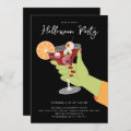 Bewitching Bash Halloween Cocktails Invitation | Zazzle