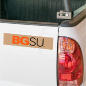 BGSU Institutional Logo Bumper Sticker | Zazzle